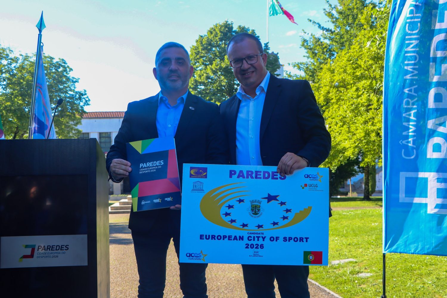 Paredes quer ser Cidade Europeia do Desporto em 2026 - Jornal TVS