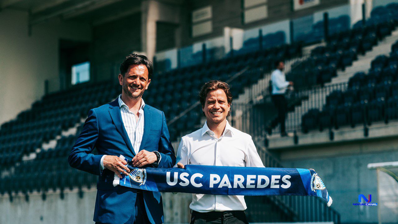 Rui Caetano integra estrutura do USC Paredes - Jornal TVS