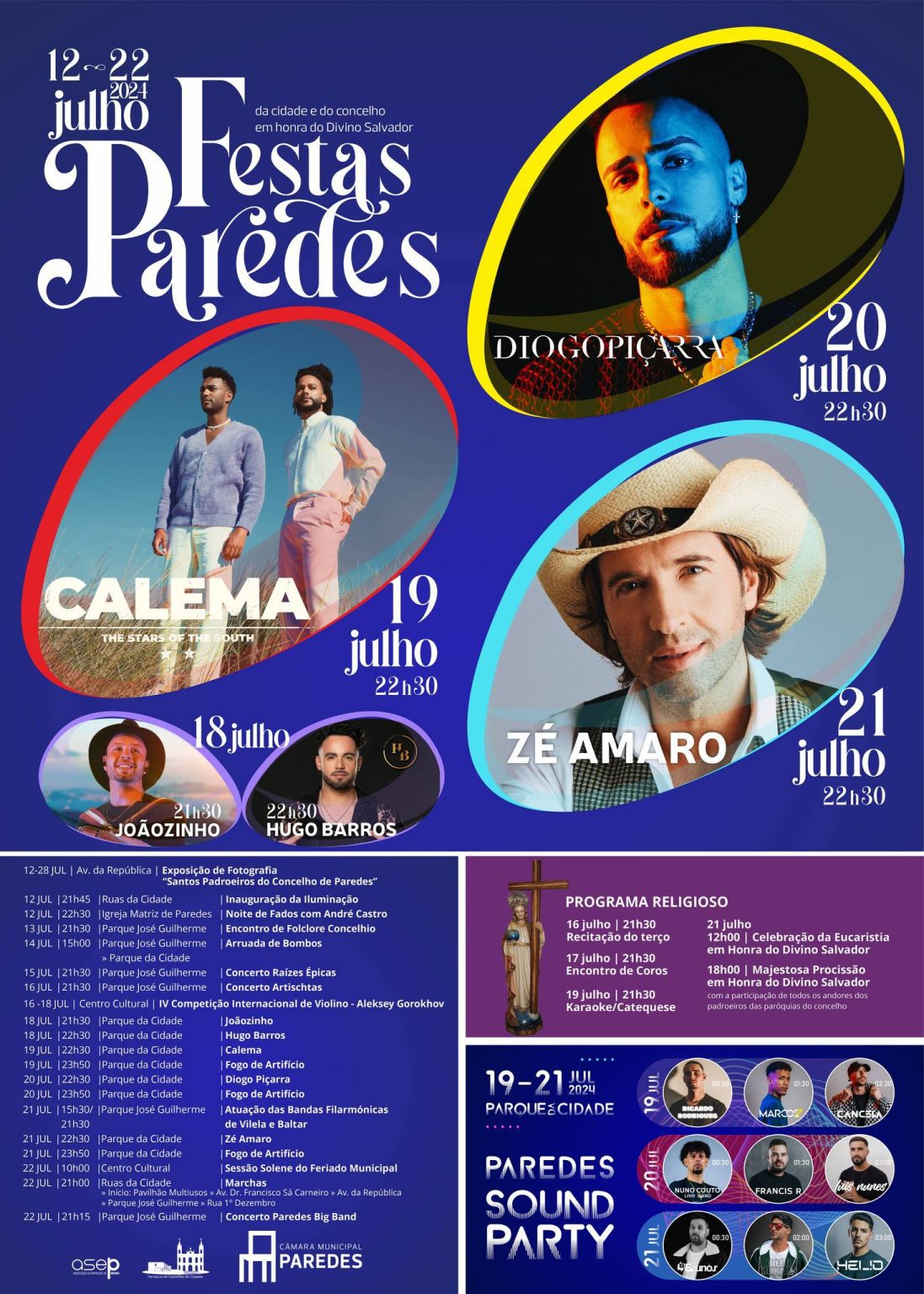 Apresentado cartaz das Festas de Paredes - Jornal TVS