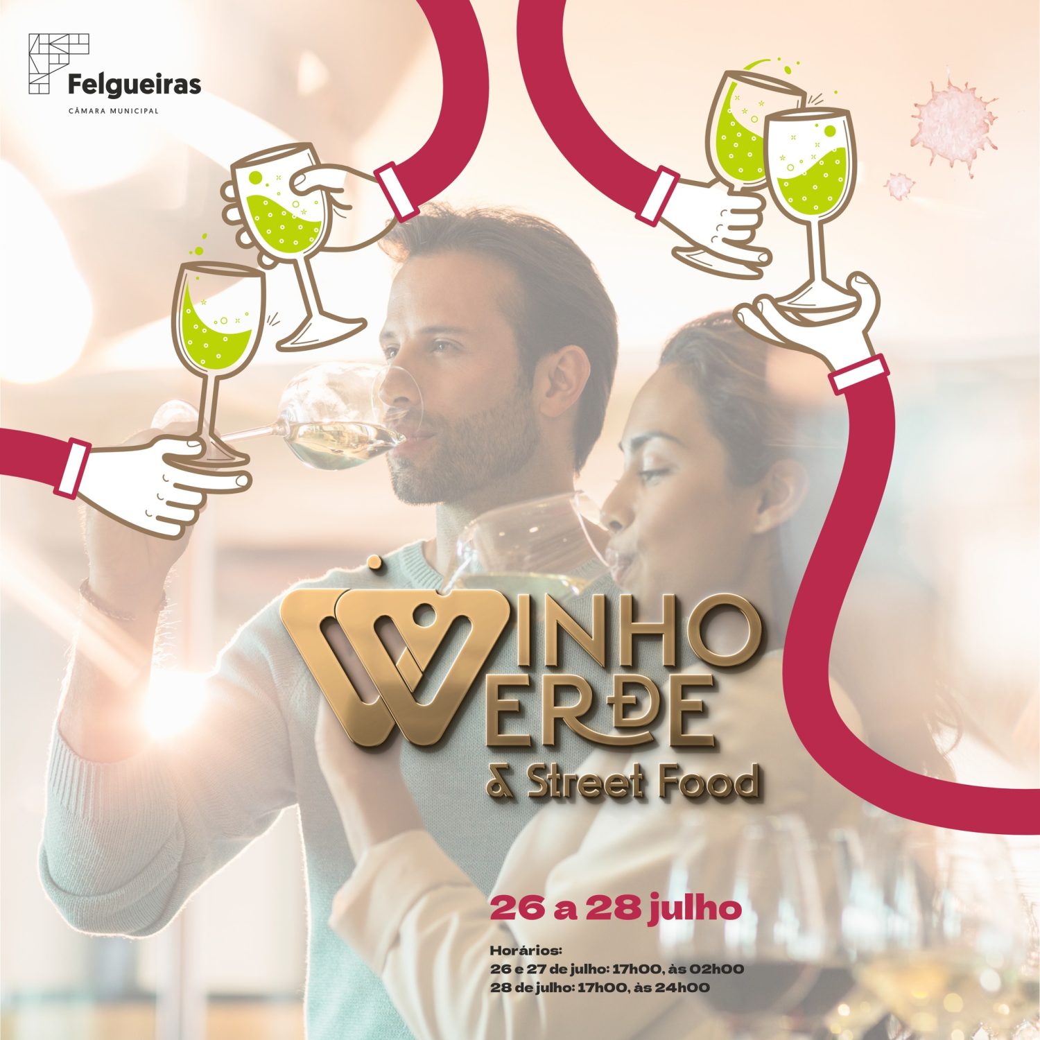 Vinho Verde & Street Food anima Praça das Artes em Felgueiras - Jornal TVS